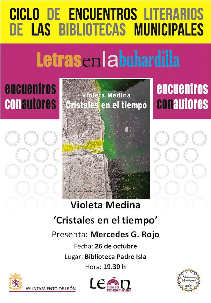 'Cristales en el tiempo' de Violeta Medina. Biblioteca Municipal Padre ...