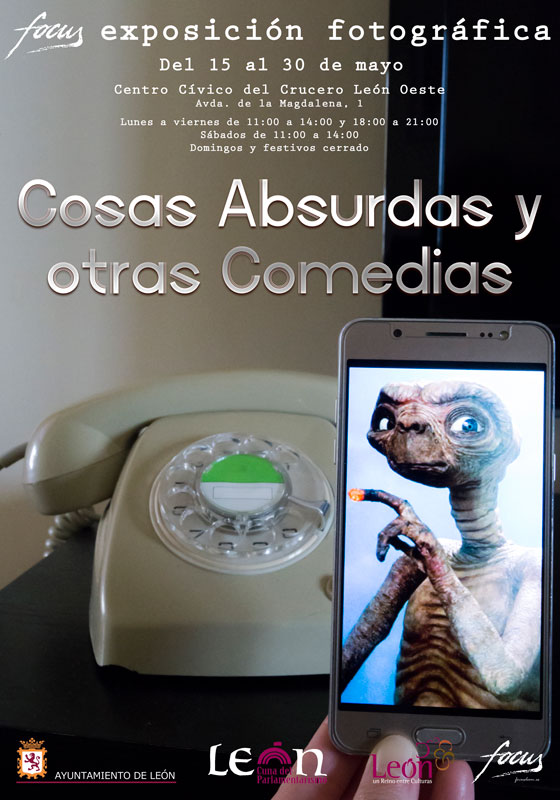 'Cosas absurdas y otras comedias' Exposición fotográfica Focus. Centro ...