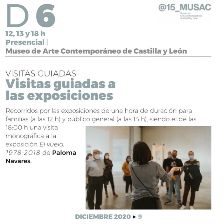 Visitas guiadas a las exposiciones, y entrada gratuita. MUSAC - León ...