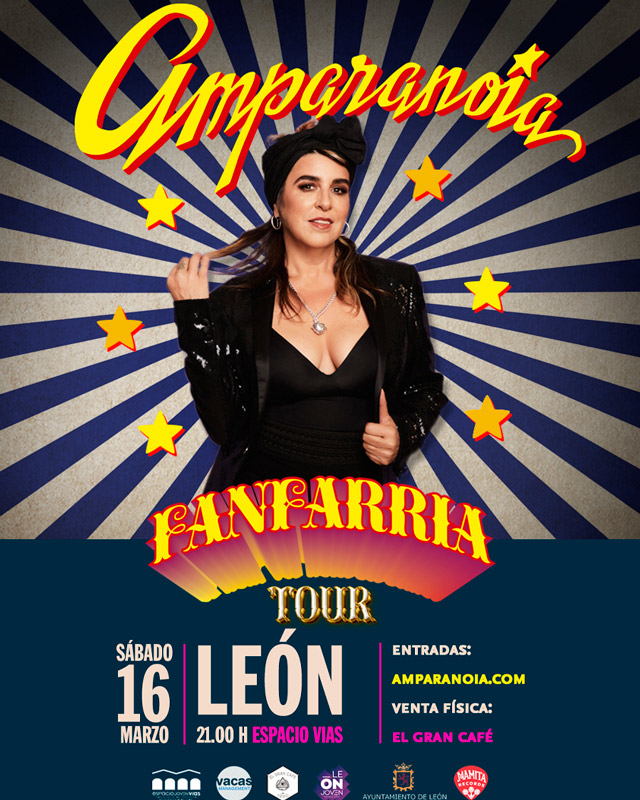 Amparanoia. Espacio Vías - León Cultural